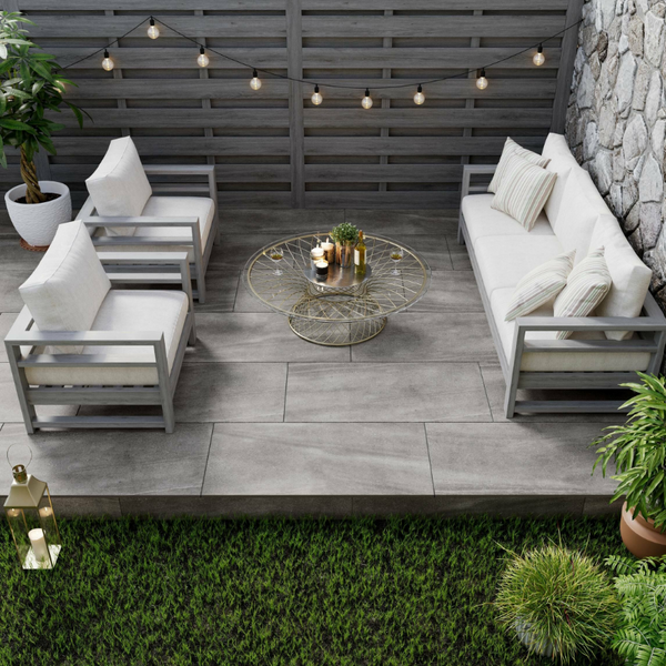 New Pietra Moda Grey Outdoor Tiles 1200x600x20mm – TF TILES