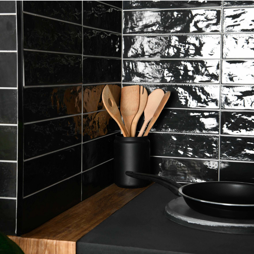 Asly Black 300x75x10mm – TF TILES