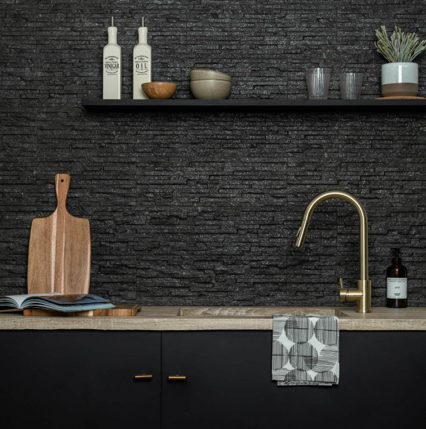 Behobia Black 520x170x14mm – TF TILES