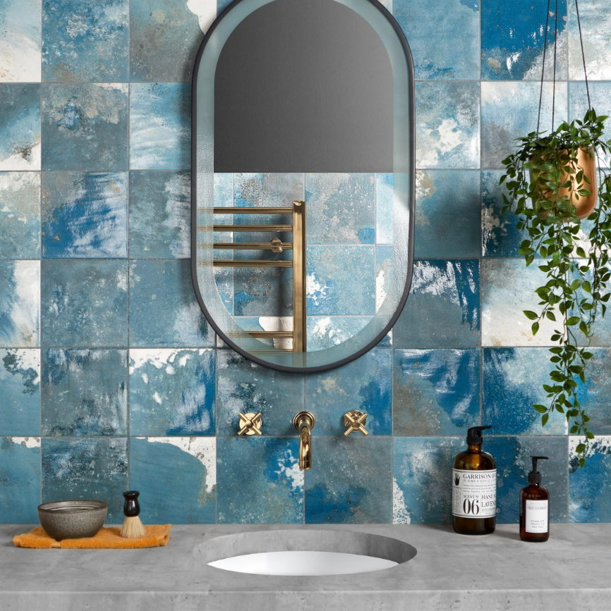 FS Tradition Square Blue LT 400x200x10.3mm – TF TILES