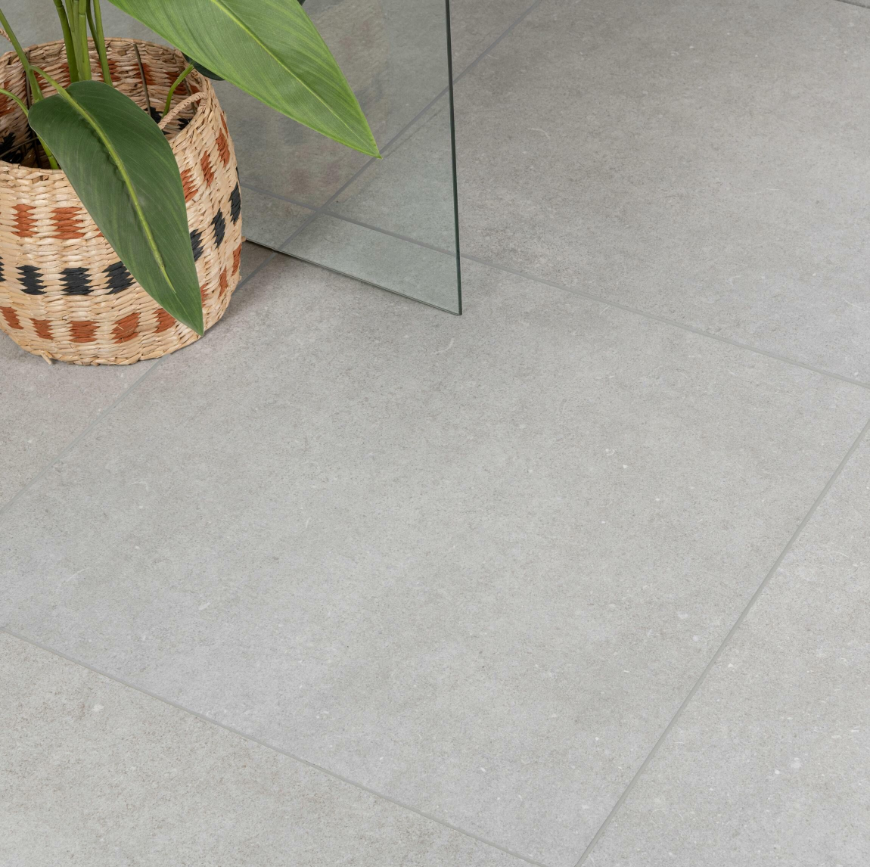 Loft Concrete Silver 800x800x9mm – TF TILES