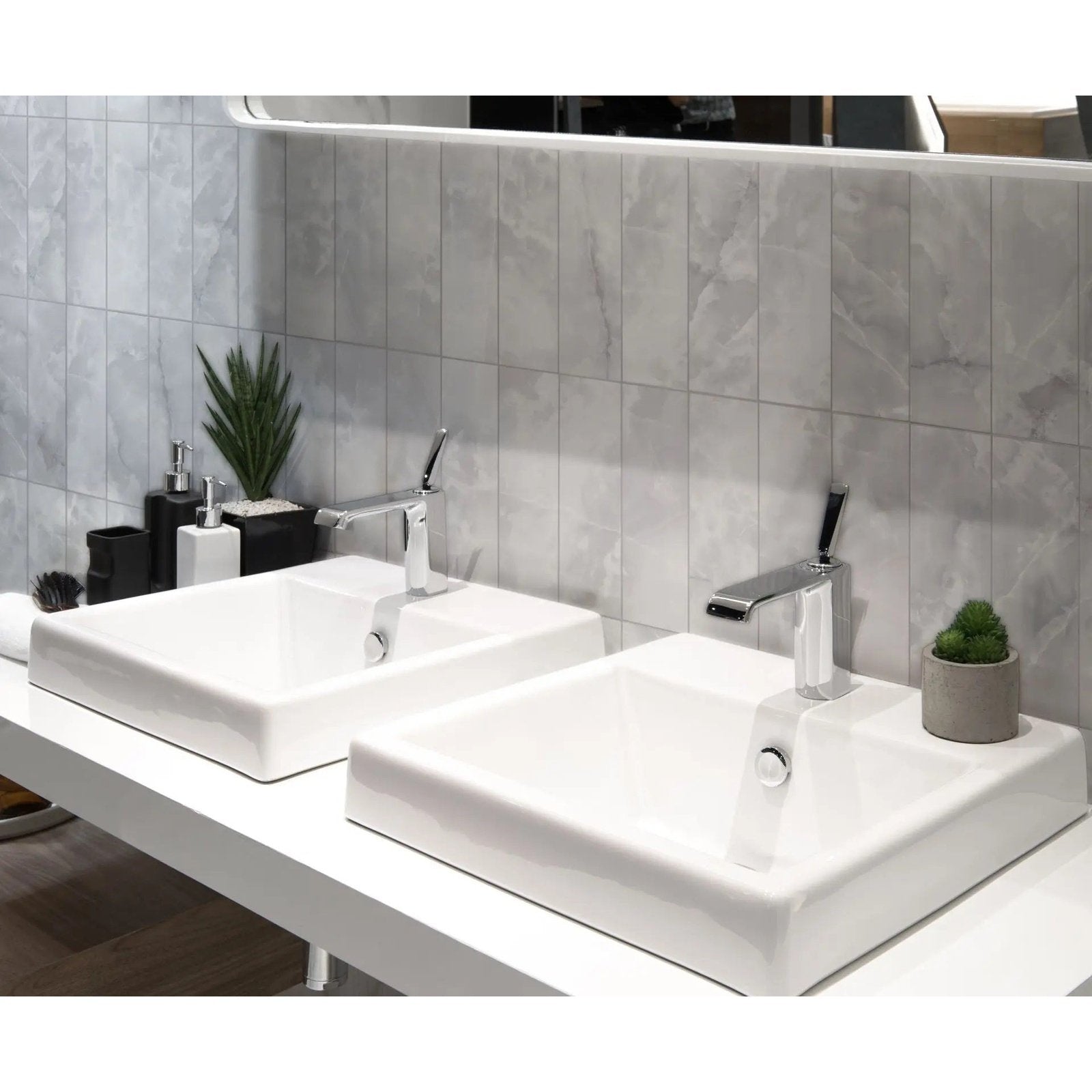 Onix Smoke Marble Effect Tile 300x100x8mm – TF TILES