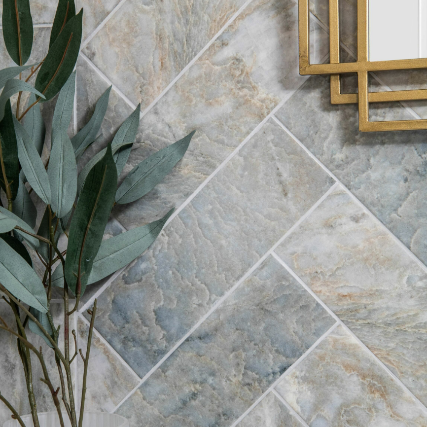 Onix Verde Marble Effect Tile 300x100x8mm – TF TILES