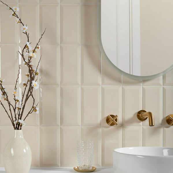 Metro Cream Tile 200x100x7mm – TF TILES
