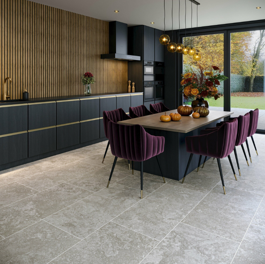 Rapolano Marble Effect Grey Tiles 1200x600x10mm – TF TILES