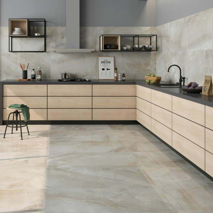 Signature Naza White Gloss Tile 1200x600x9mm – TF TILES