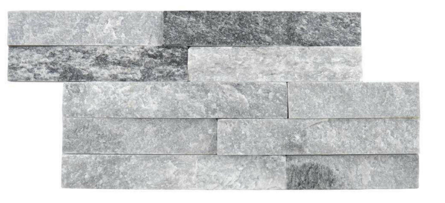 Ledgestone Sparkle Ice Grey 300x150x12mm – TF TILES