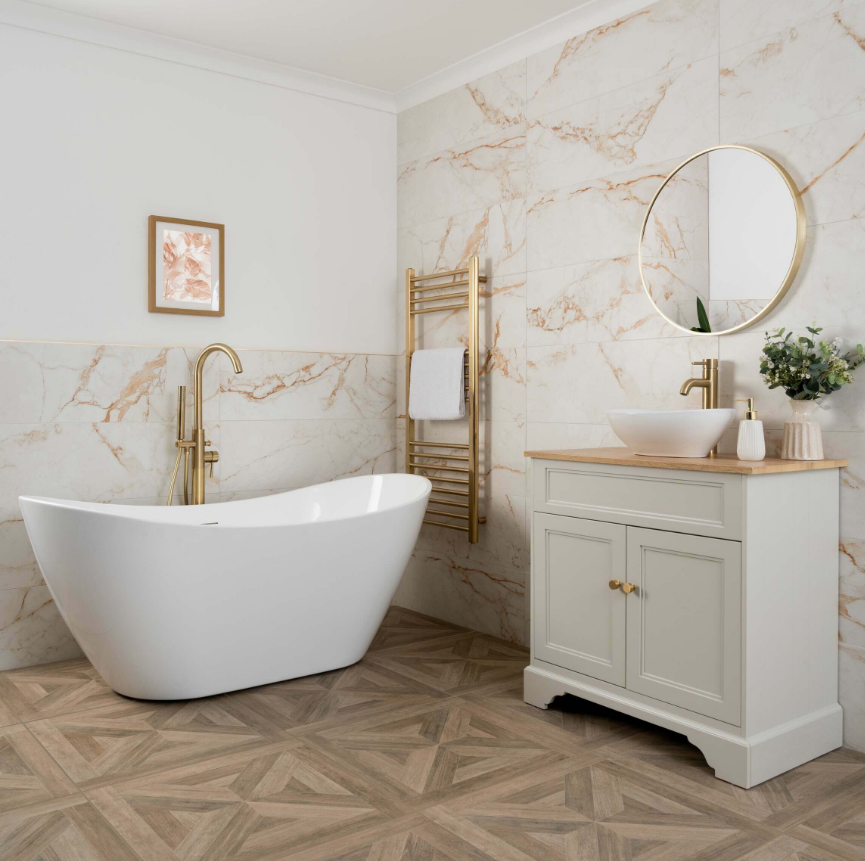 Mistral Beige Marble Effect 900x300x10mm – TF TILES