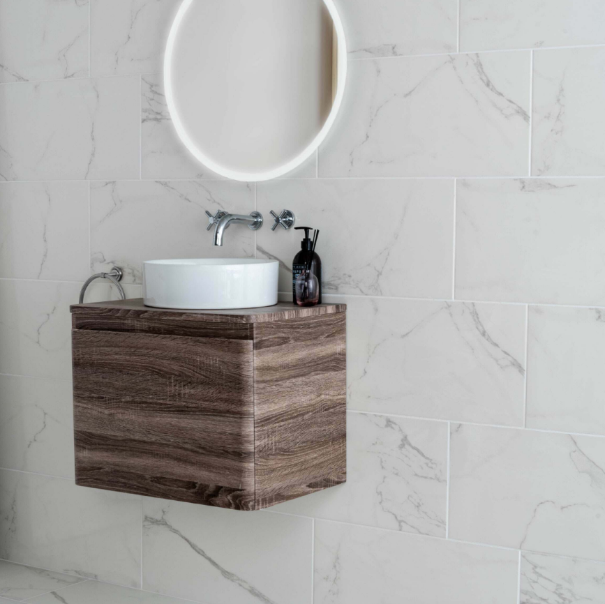 Palatina Gloss Marble Effect Tile 300x600x8mm – TF TILES